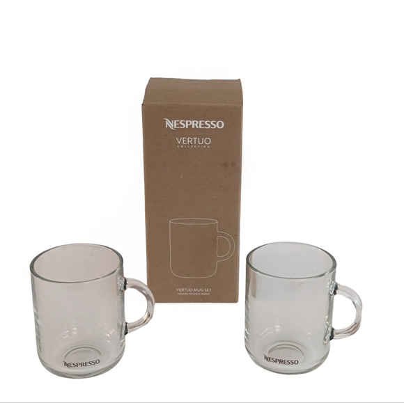 Nespresso | Dining | Nespresso Vertuo Collection 2 Coffee Mugs Made In ...